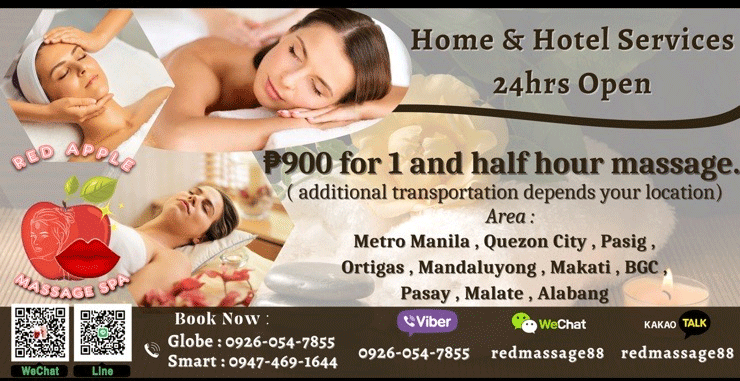 Red Apple Massage Spa - Manila Touch